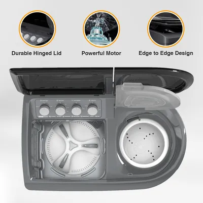 Whirlpool Hydrowash Premier 9kg Semi-Automatic Washing Machine | Laxmi ...